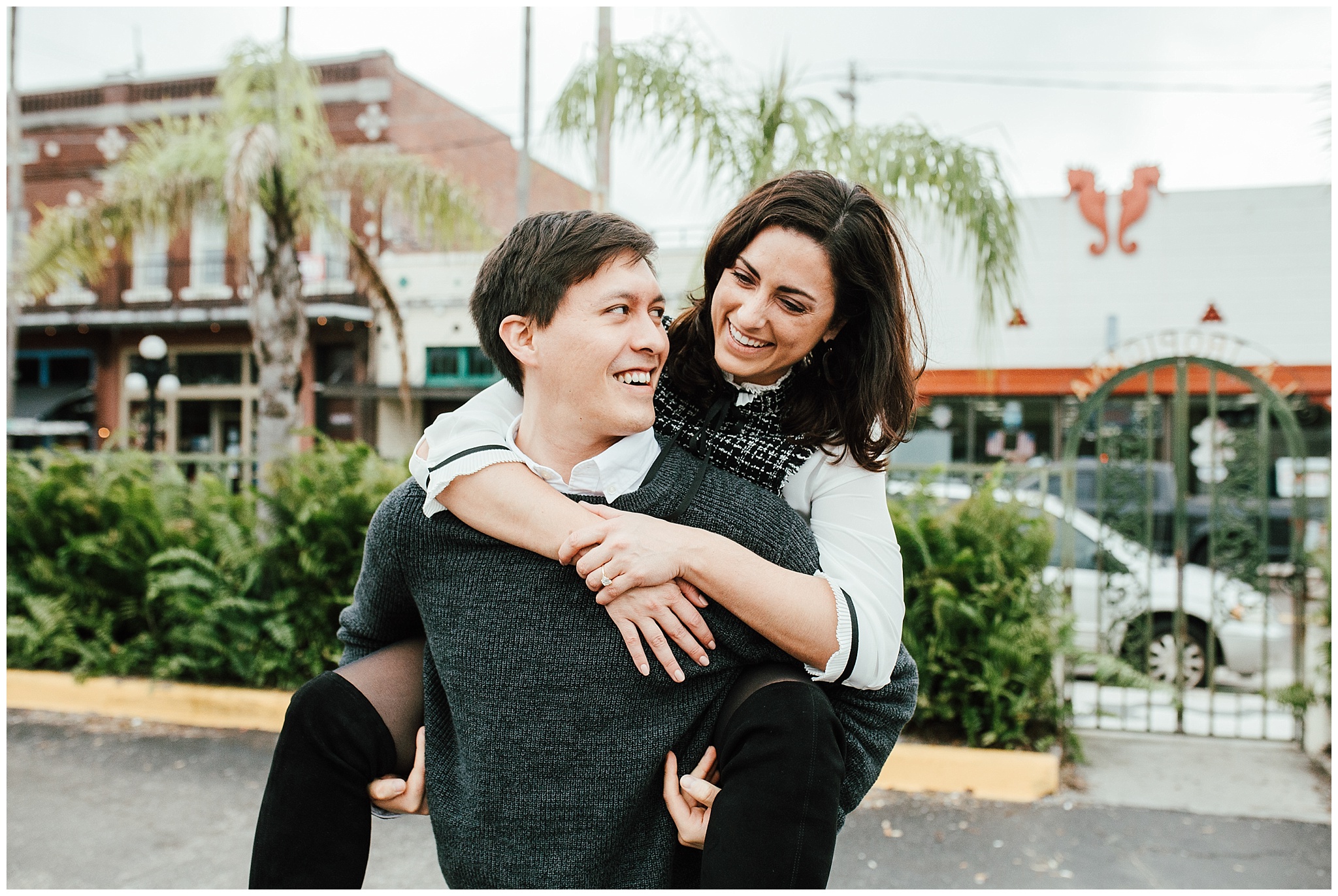 Ybor City Engagement Photos, Tampa, FL - Ashley Izquierdo